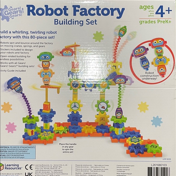 Learning Resources | Toys | Learning Resources Robot Factory Building ...
